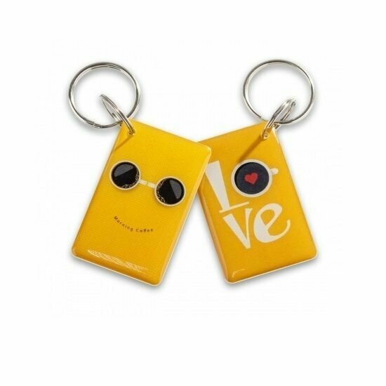 Ключ-брелок для домофона с классным изображением (перезаписываемый), T5577 EM4305, 125 кГц