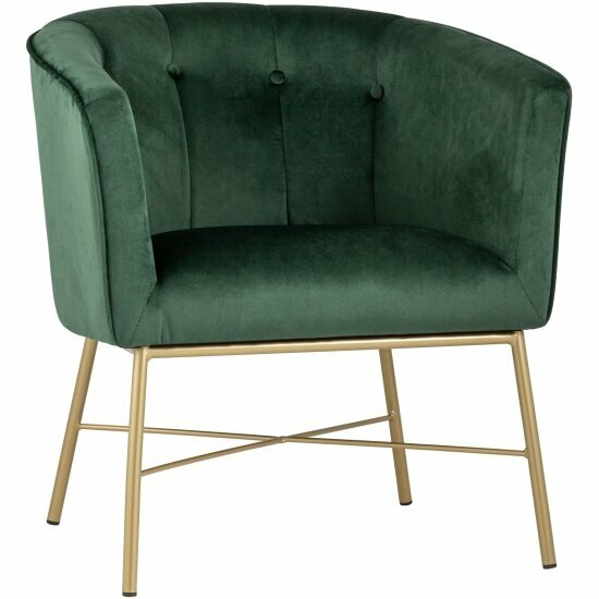 Кресло Stool Group Шале, велюр зеленый