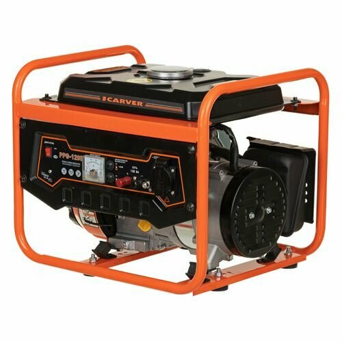 Бензиновый генератор CARVER PPG- 1200, 220/12 В, 1.05кВт [01.020.00002]