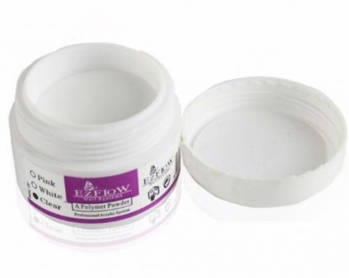 EzFlow Акриловая пудра прозрачная, 20 гр