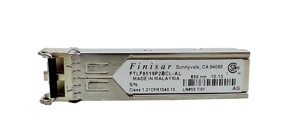 Трансивер Finisar SFP FTLF8519P2BCL-AL 2,125 Гбит скорости передачи данных, малого форм-фактора (SFP), 850 нм длина волны передатчика, разъем LC, Multi-волокно (MMF), до 500 метров