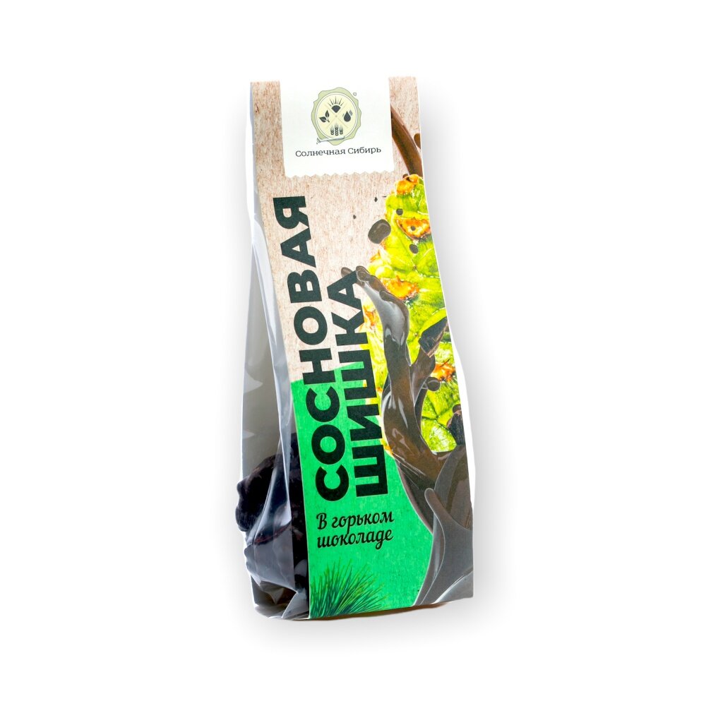 Сосновая шишка в темном шоколаде 100 гр