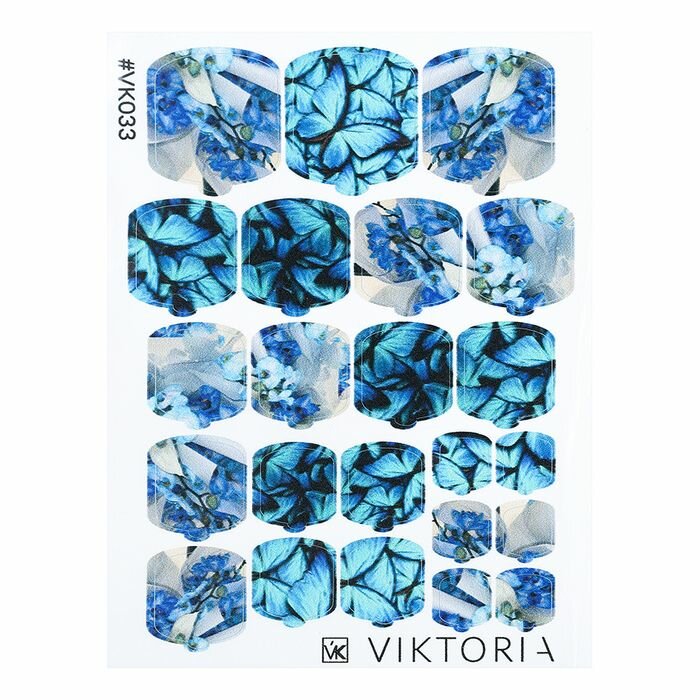 Плёнка для дизайна ногтей VIKTORIA, №033