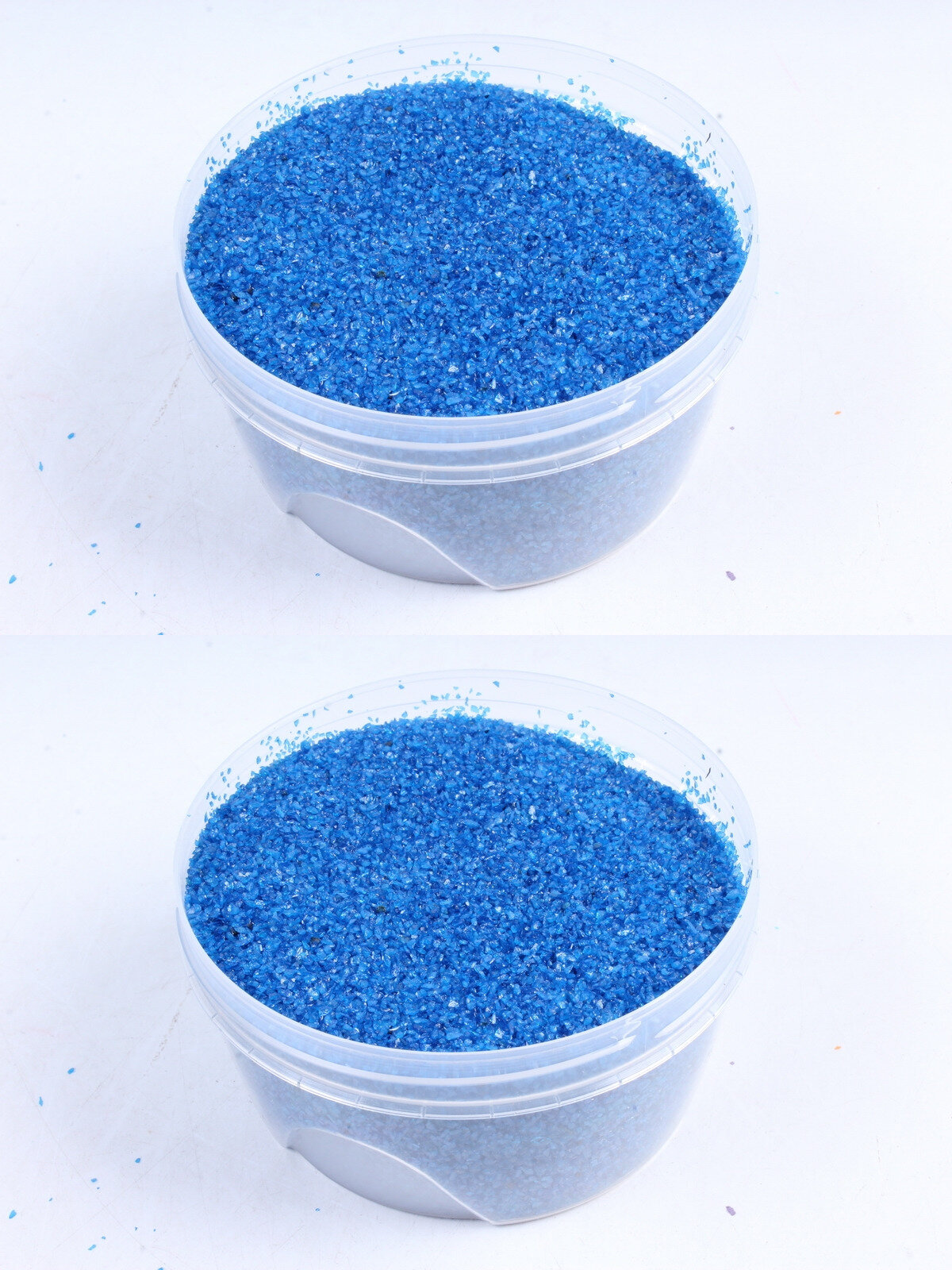 Homefish Грунт для аквариума темно-синий, 3-5 мм, 1 кг, 2 шт