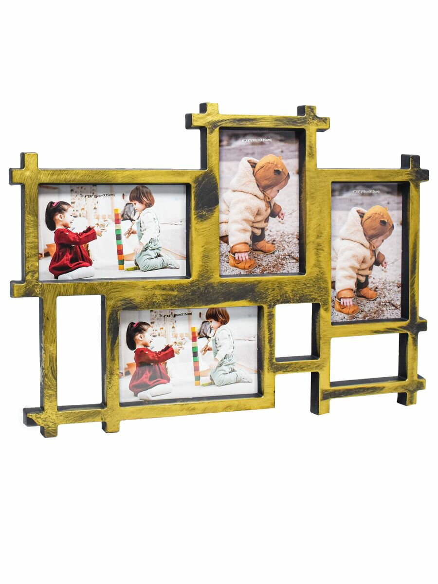 Фоторамка - коллаж "Семейная" на 4 фото