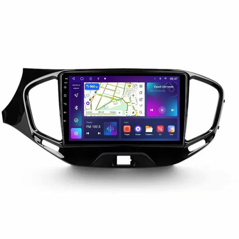 Магнитола Epic T18 подходит для LADA Vesta и Vesta Cross с Android 14 - Процессор 8 ядерный - Память 6+128Gb - Carplay - DSP 36 - 4G(Sim)