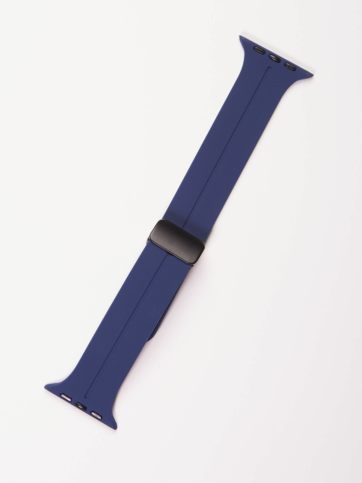 Ремешок для Apple Watch, силиконовый 44 / 45 / 49 мм Watch Band / Ремешок для смарт часов / Темно-синий