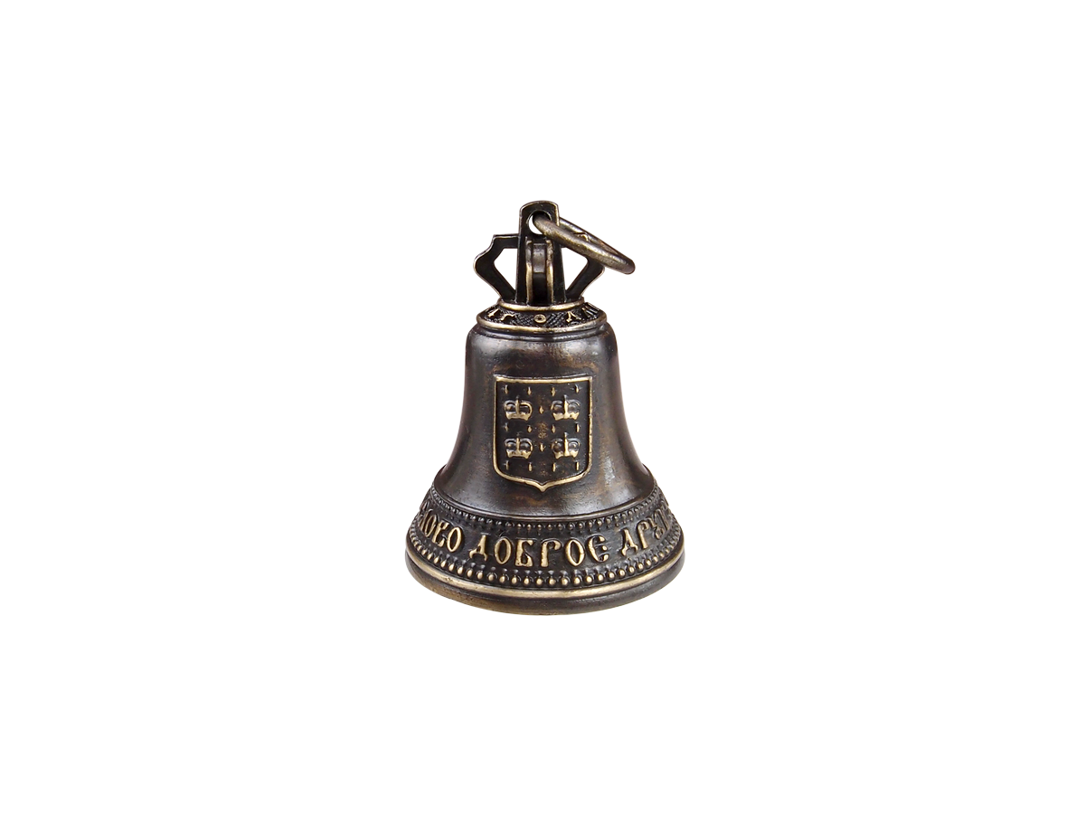 Колокольчик № 2. «Герб Дмитрова». Тонированный