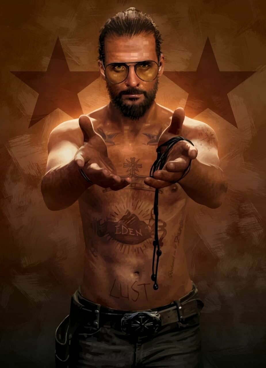 Плакат, постер Far Cry 5 на бумаге, размер 21х30см