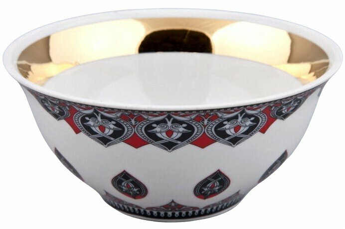 Пиала 9 см."Восточная коллекция. Саудовская Аравия красная"