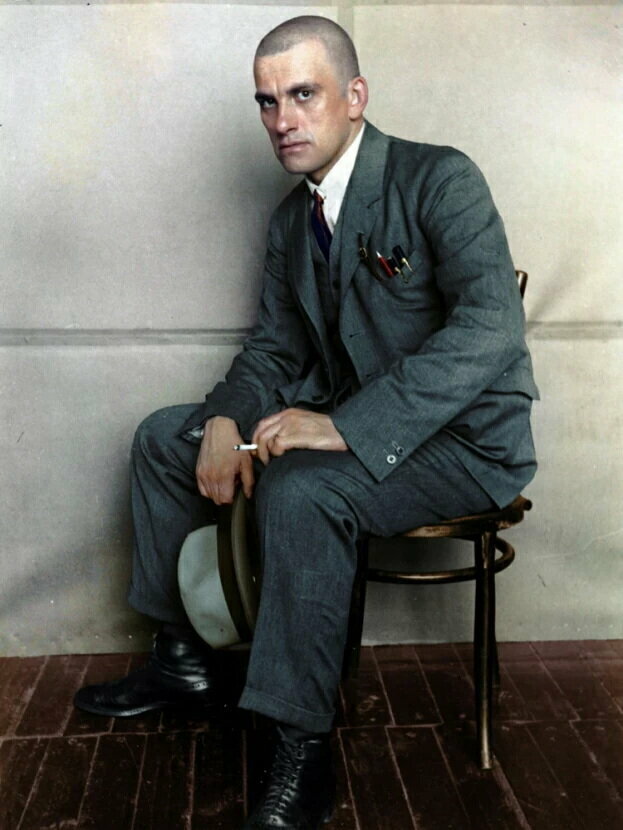 Плакат, постер Маяковский Владимир на бумаге, размер 21х30см