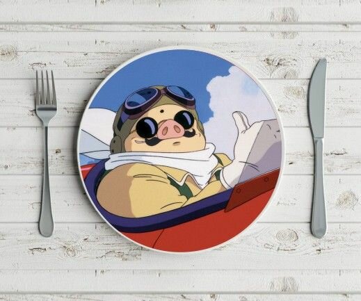 Тарелка Порко Россо, Porco Rosso №11