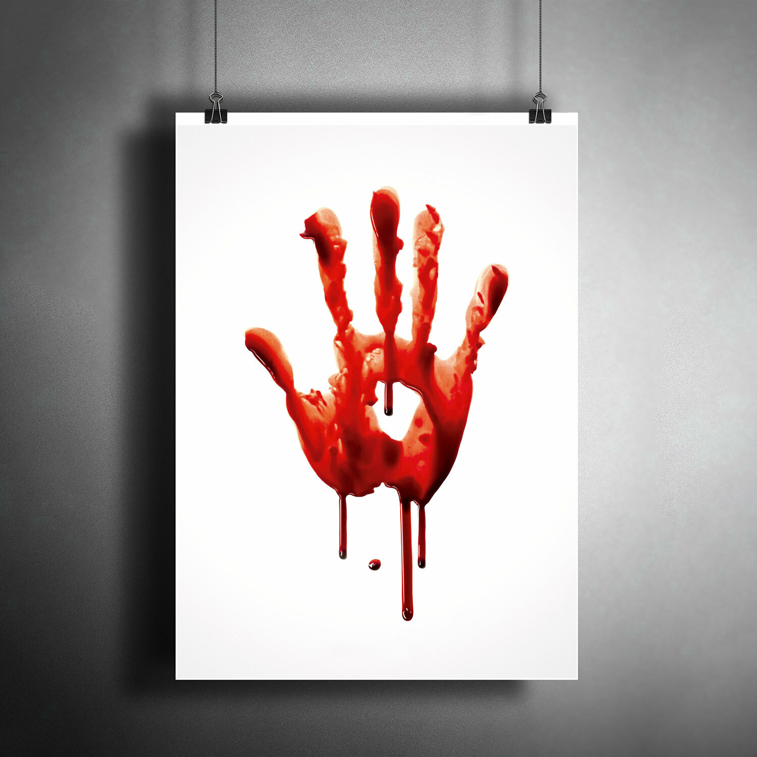 Постер для интерьера: Настоящая кровь / A3 (297x420 мм)