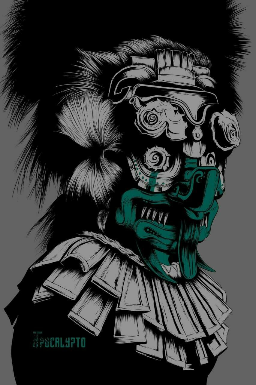 Плакат, постер Апокалипсис (Apocalypto, 2006) на бумаге, размер 42х60см