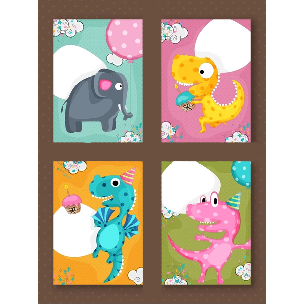 Наклейки стикеры Картинки с динозаврами