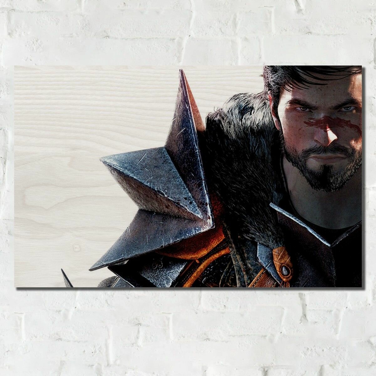 Картина интерьерная на дереве Dragon Age 2 Андерс Фенрис Варрик Мерриль - 14290