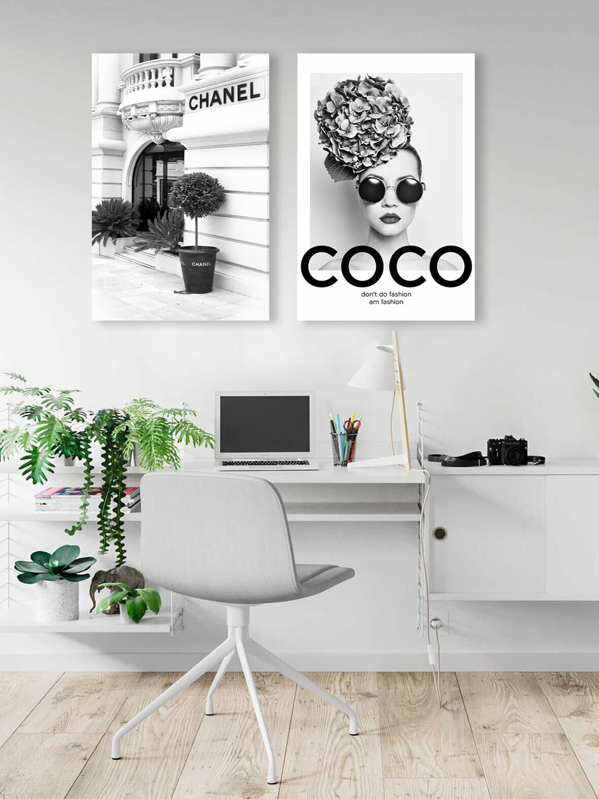 Модульная картина на холсте / на стену фото Люкс, 40 х 60 см, 2 шт.