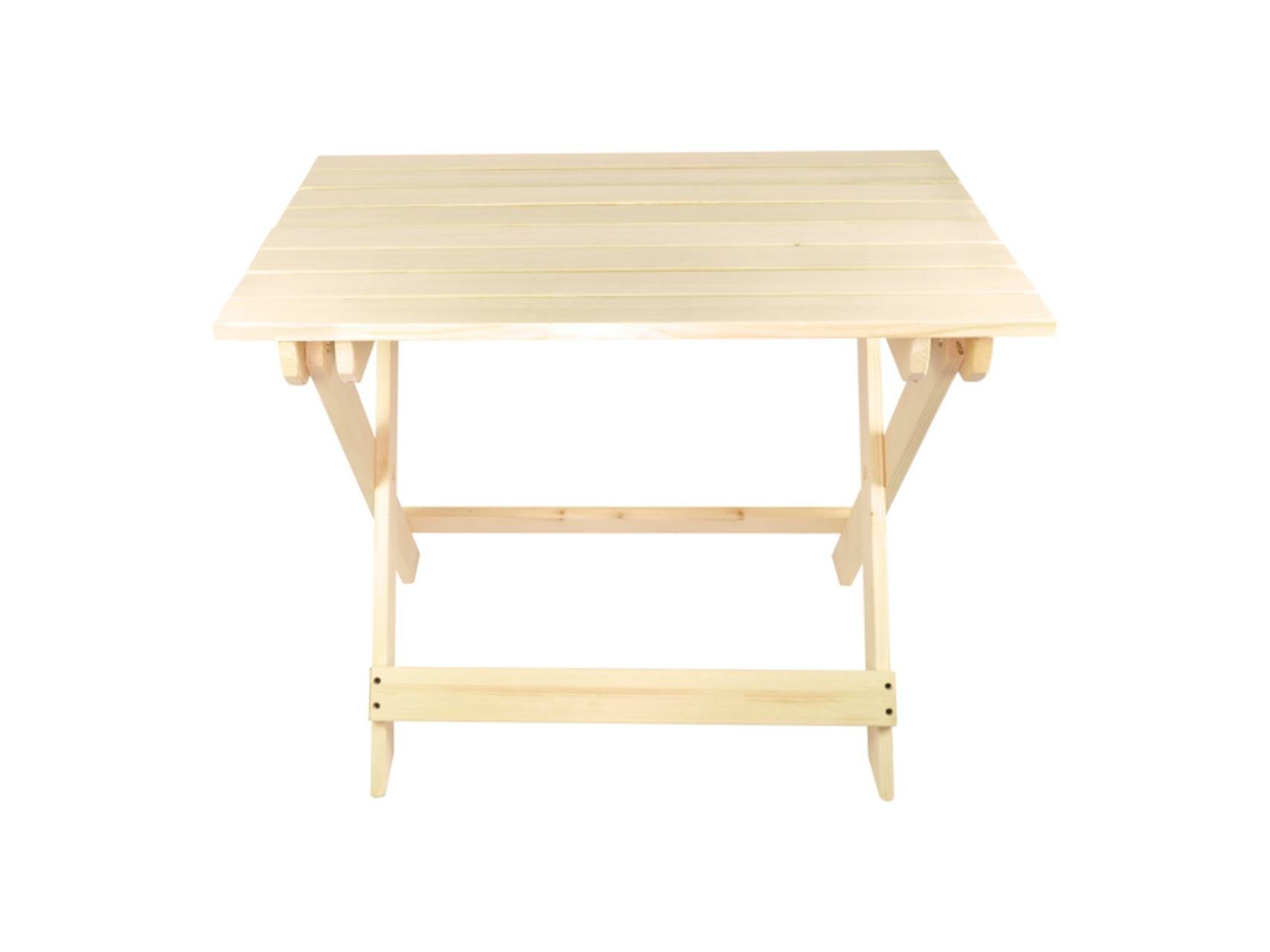 Стол раскладной для предбанника 500х700 мм (С-700) дерево/бежевый