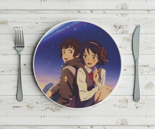 Тарелка по аниме Твоё Имя, Your Name №6
