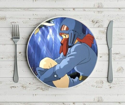 Тарелка по аниме Навсикая из Долины ветров №11