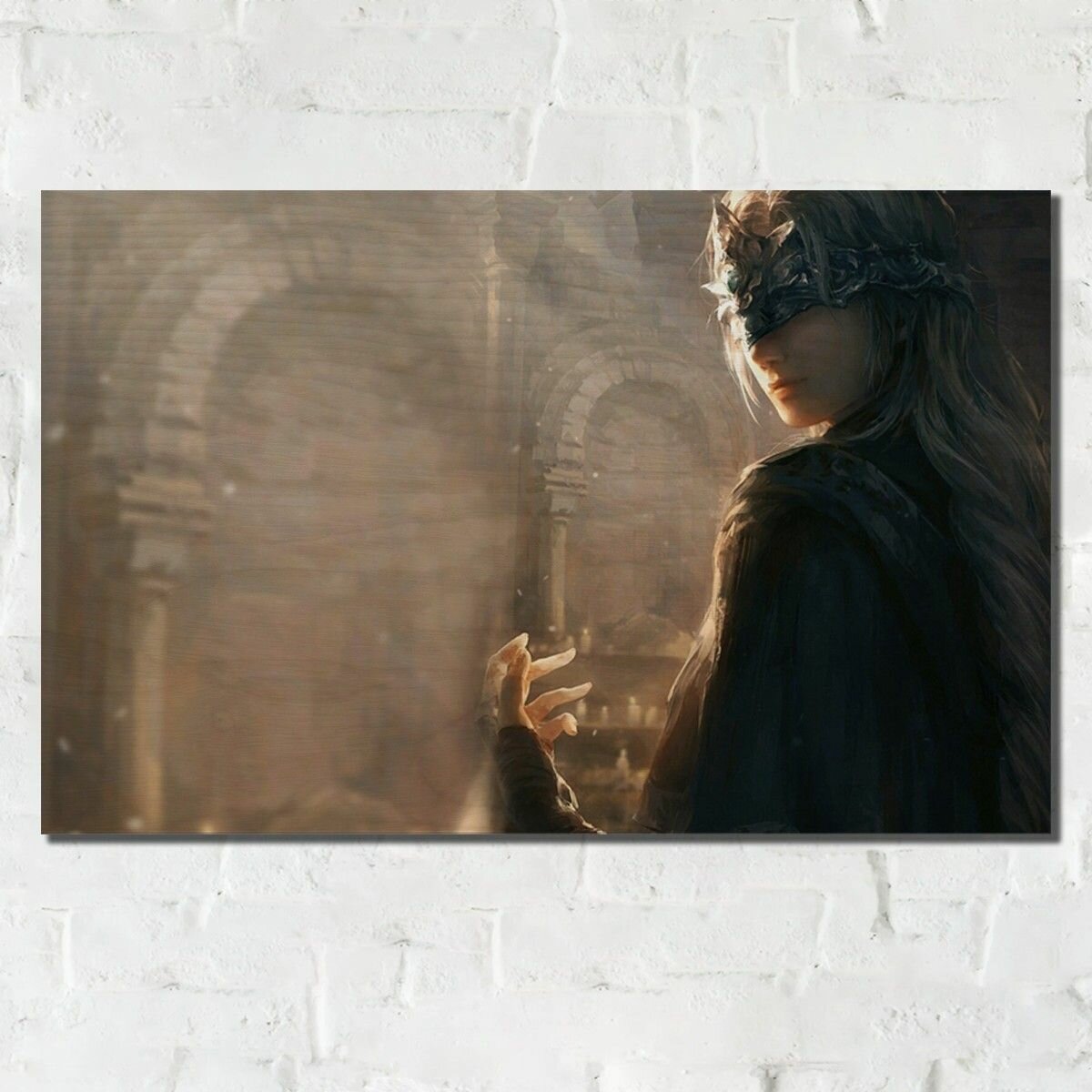 Картина интерьерная на дереве Dark Souls 3 Дарк соулс, Миядзаки, Ремастер - 14144