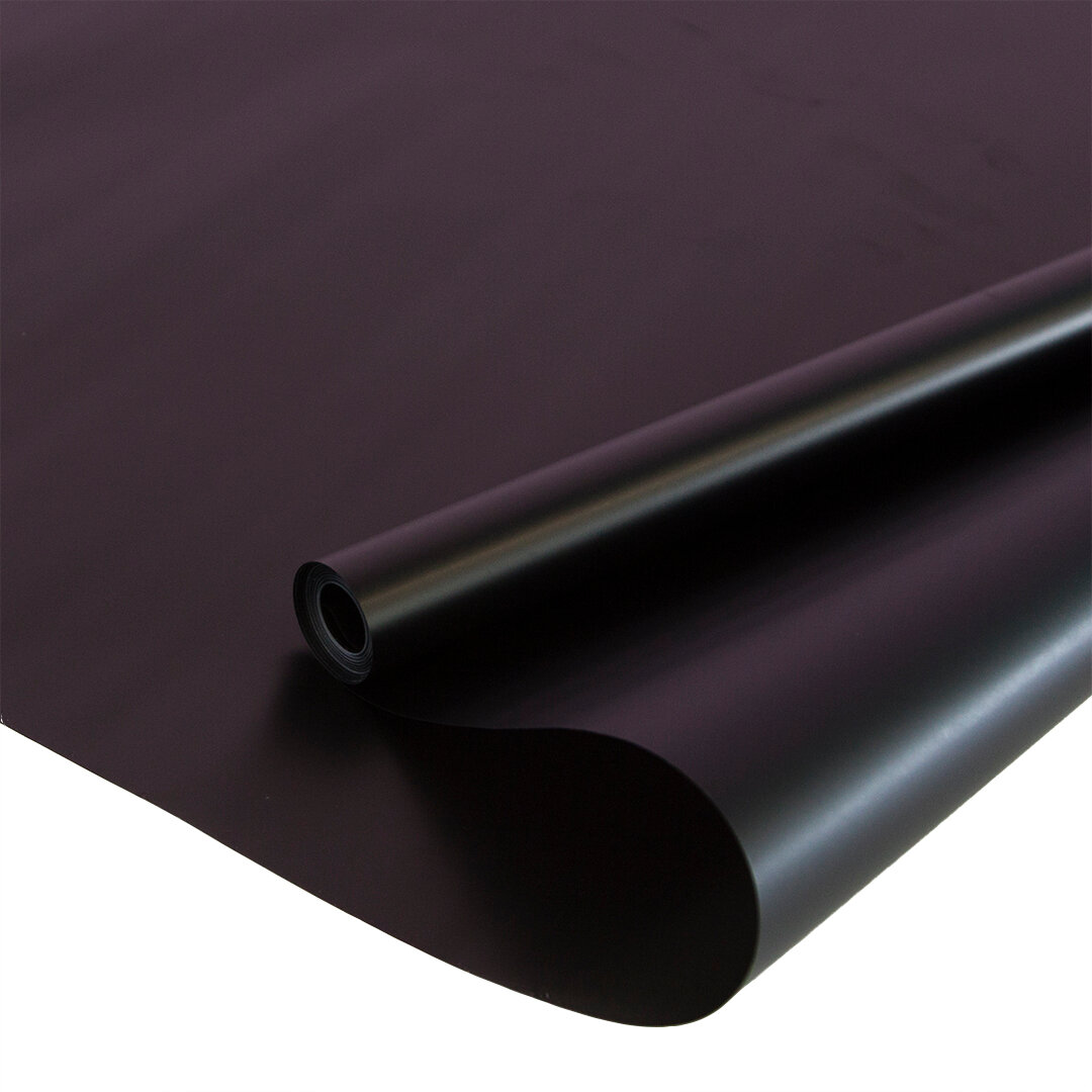 Упаковочная пленка 40мкм (0,7x10 м) Ecology, Черный, 1 шт.