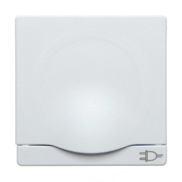 Накладка Simon 82 82090-30 для розетки "евр" с крышкой со шторками белая Simon Electric (2 шт. в наборе)