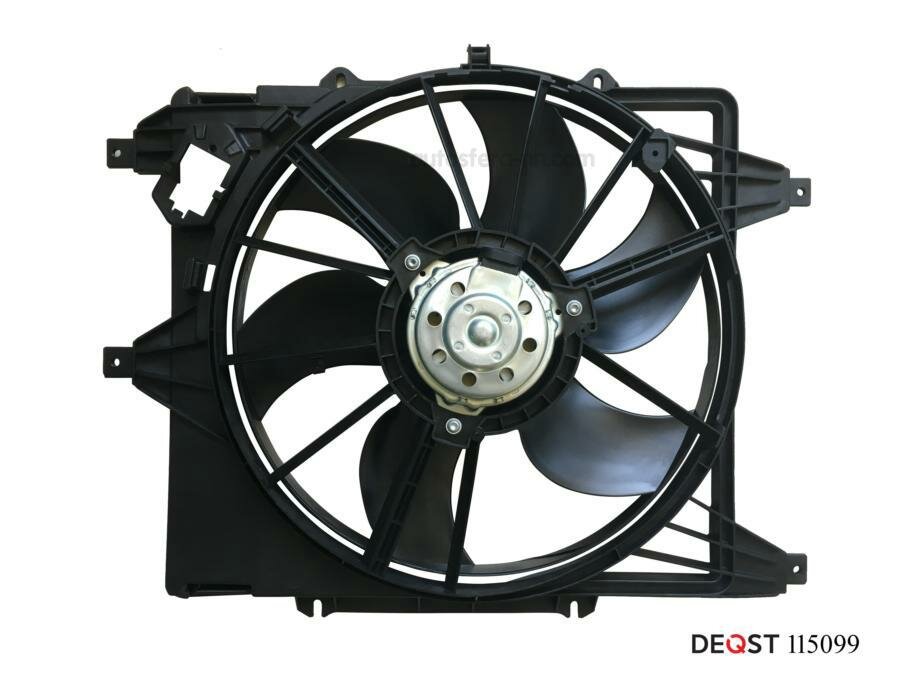 DEQST 115099 Электорвентилятор renault symbol i (lb0/1/2) 01.00-12.08