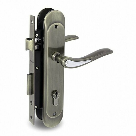 Замок врезной Palladium Openclose System Palladium 1856 AB/CP