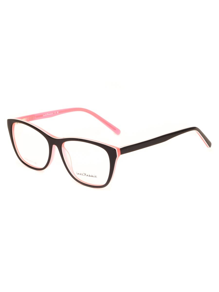 Оправа для очков LadyRabbit R4008 C4, пластиковая, кошачий глаз