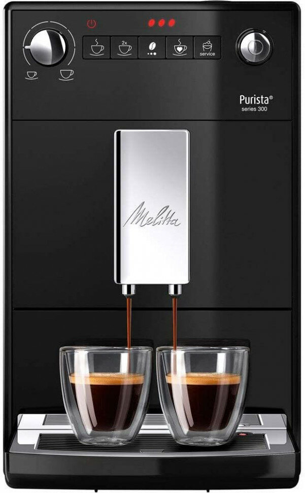 Кофемашина Melitta Caffeo Purista F230-102 черный, LED-дисплей
