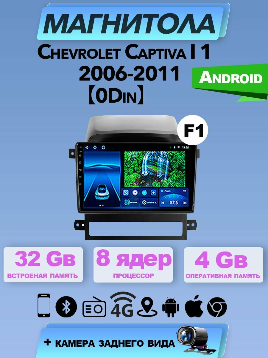 Автомагнитола TS18PRO Chevrolet Captiva 1 2011–2016 4/32Gb, Bluetooth, FM/AM, GPS