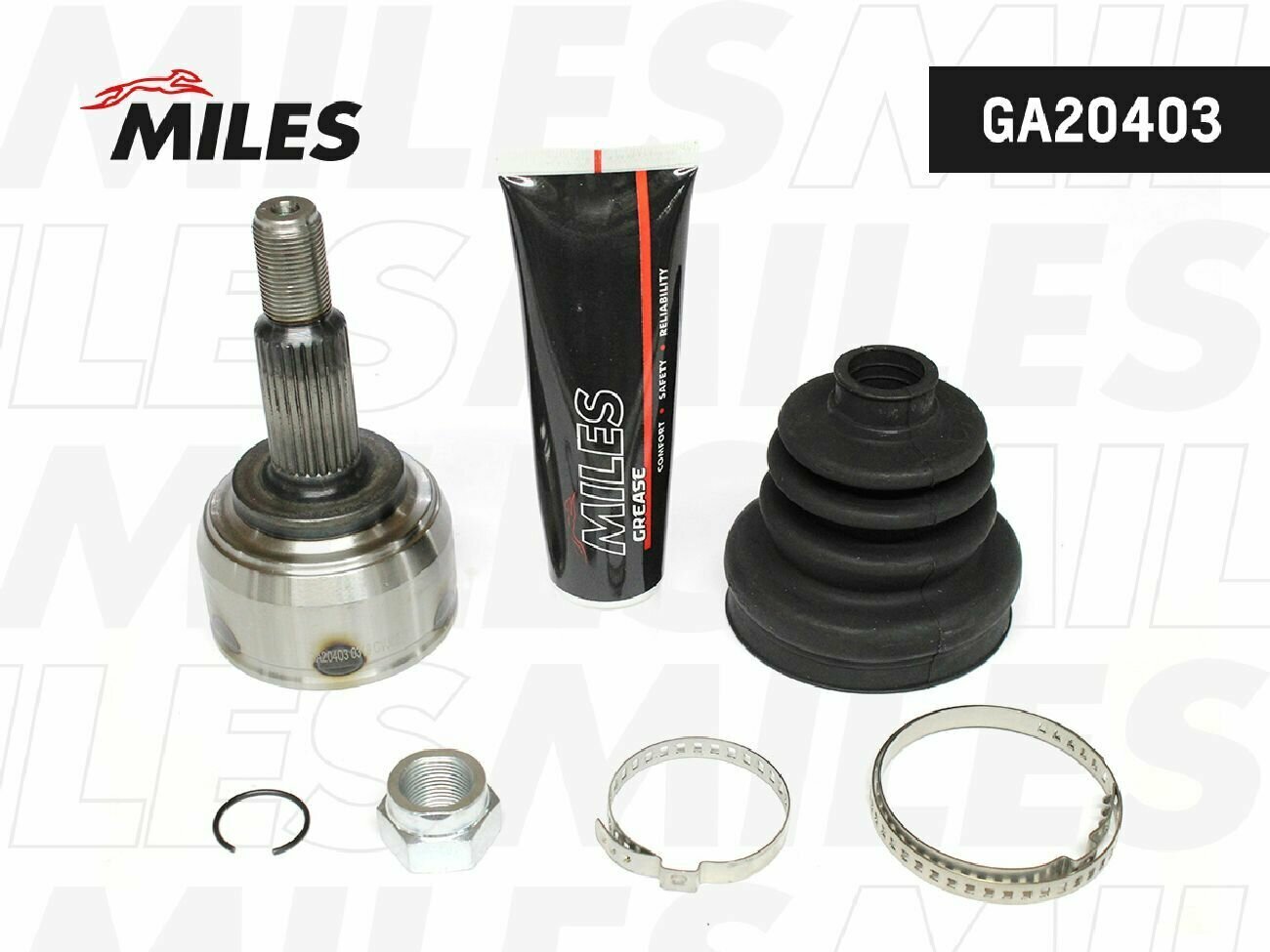 ШРУС MILES GA20403, для Renault Scenic 1.4-1.6, наружный