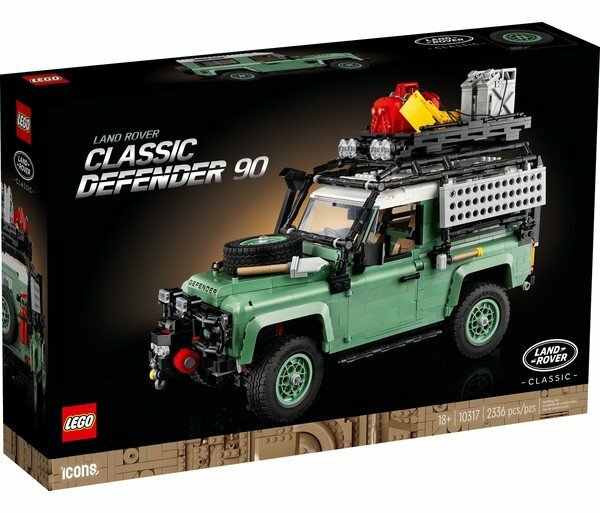 LEGO ICONS 10317 Внедорожник Land Rover Classic Defender 90