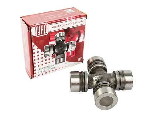 UKD B31022201025 Крестовина 3110,3302,2217, УАЗ (со стопорн кольцами) "УКД" (красн. уп)