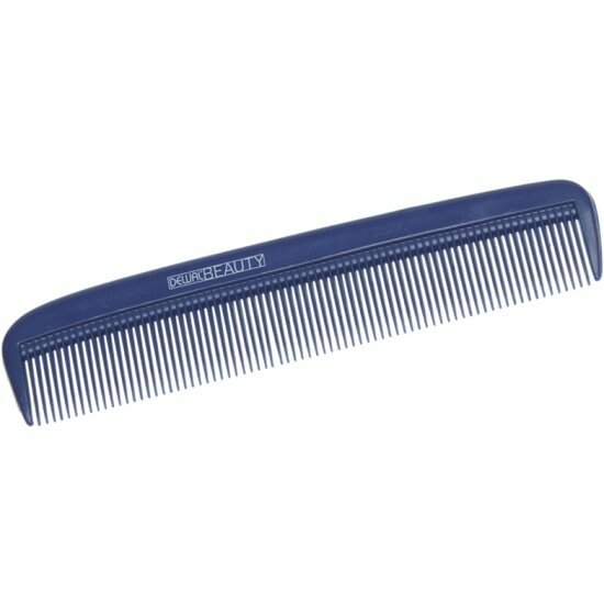 Расческа карманная Dewal Beauty синяя 13,5 см