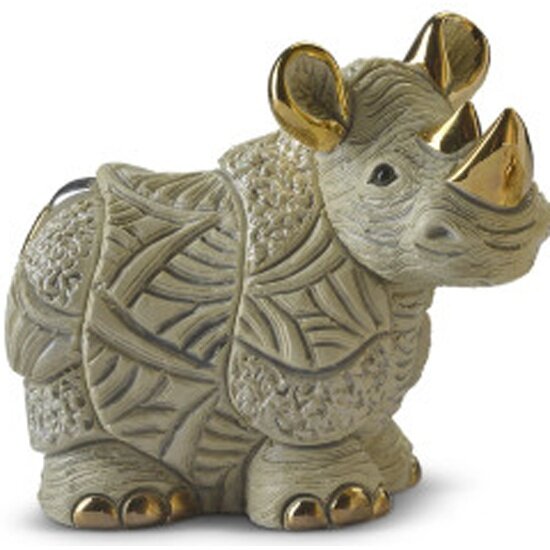Статуэтка DE Rosa Rinconada Белый Носорог