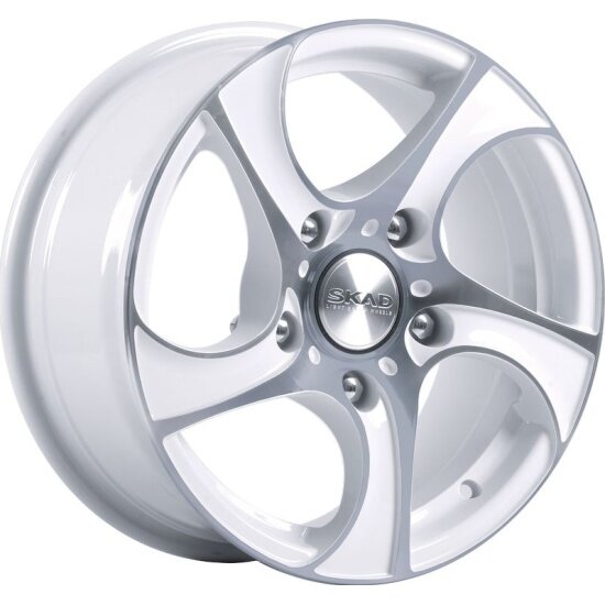 Диск Skad Вихрь 7x16/5x139.7 D98.5 ET40 алмаз белый