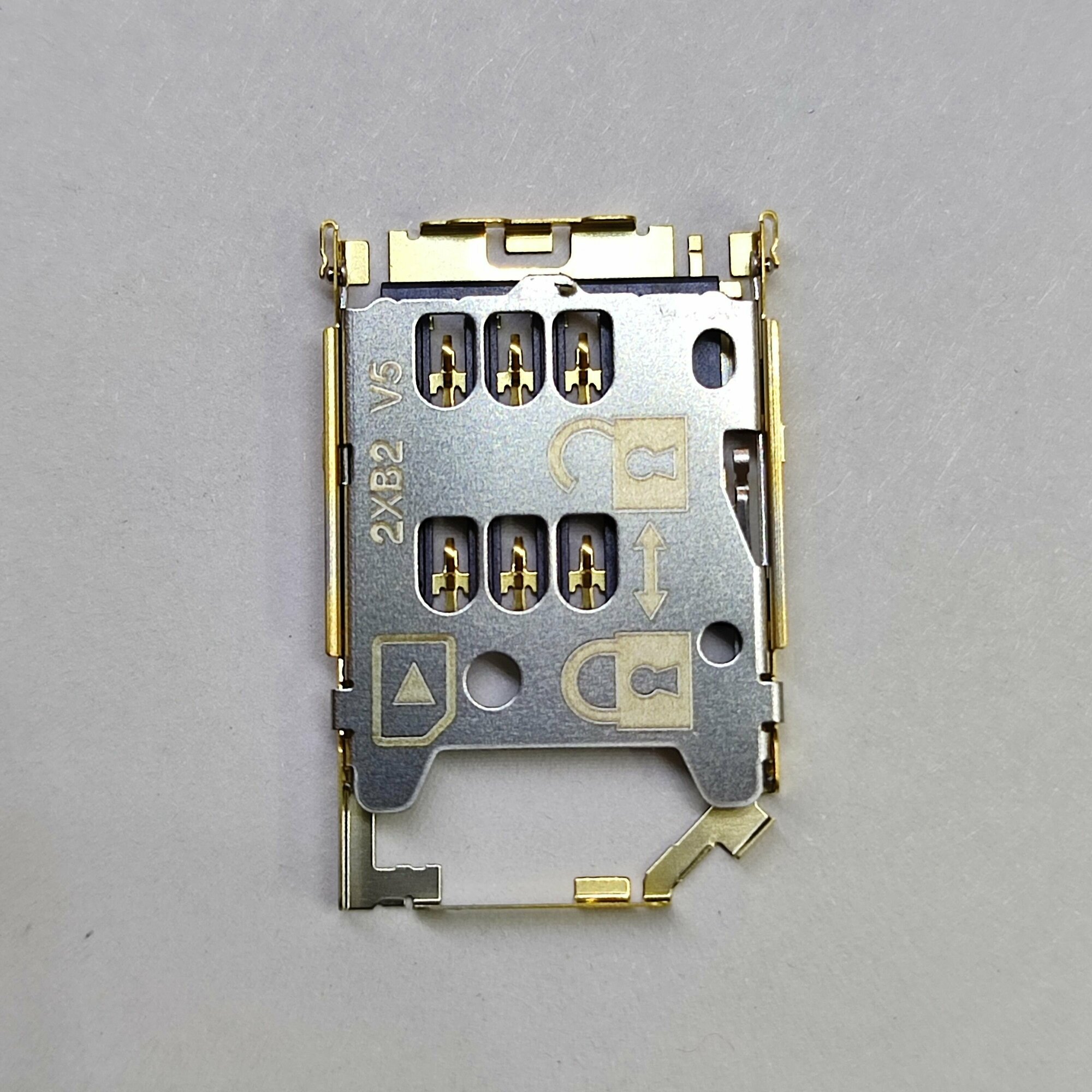 Разъём слот коннектор sim-карты контакты сим карты sim для Nokia c6-01 c6 e5-00 e5 500 для перепайки