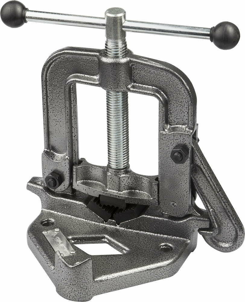 ЗУБР, 3,5 ", трубные откидные тиски