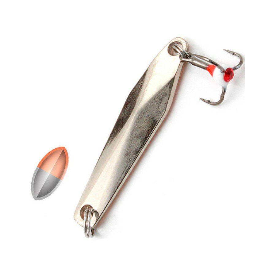 Блесна для зимней рыбалки вертикальная Namazu Slide, размер 40 мм, вес 4 г, цвет S604