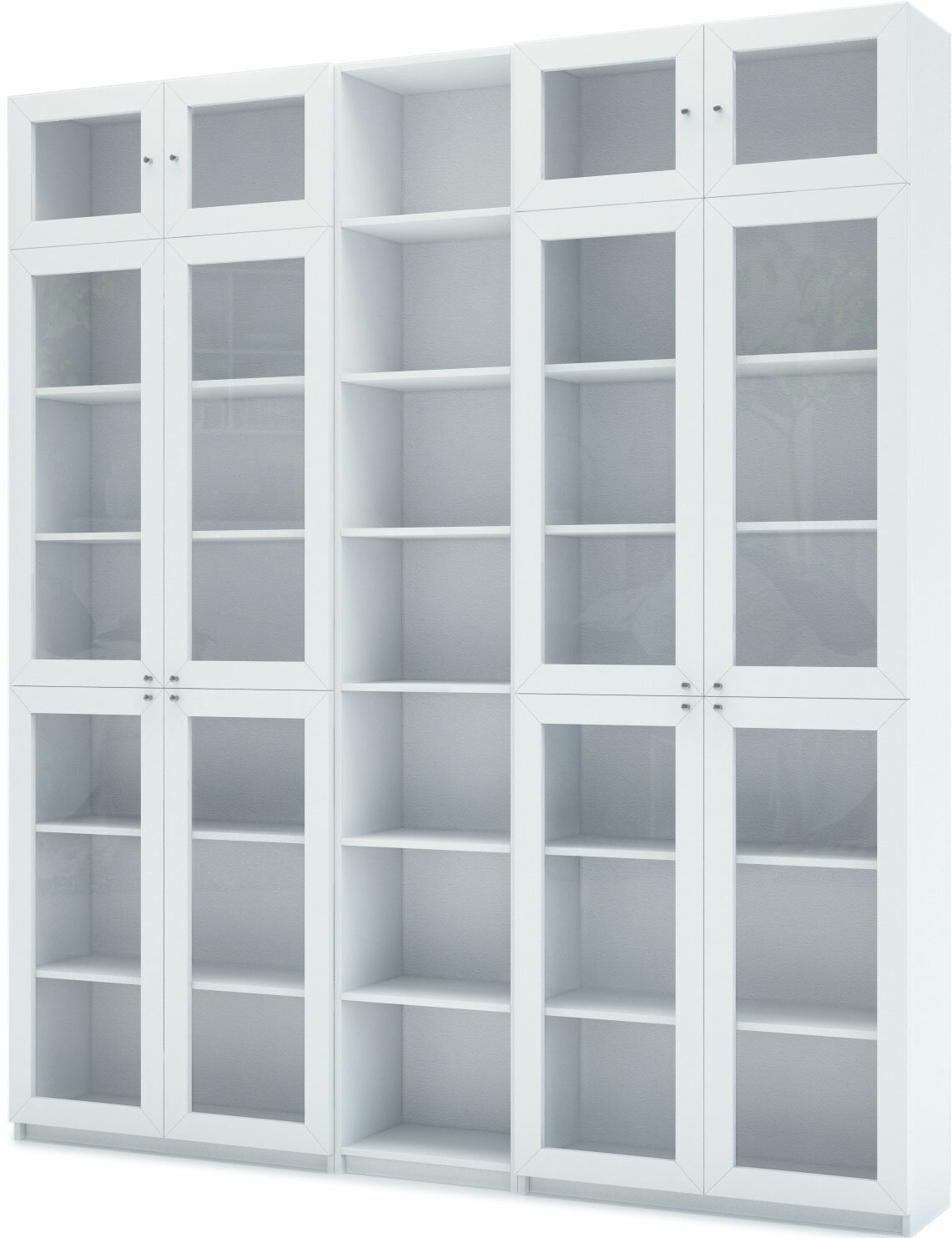 Билли 15 белый дизайн IKEA