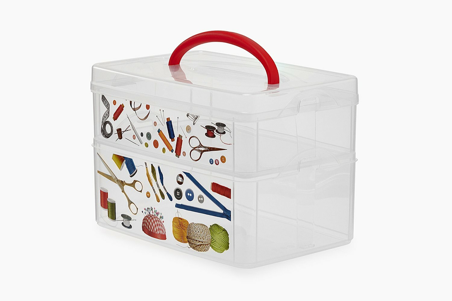 Multi Box Коробка универсальная с ручкой 24.5x16x16.5 см для хранения в ассортименте