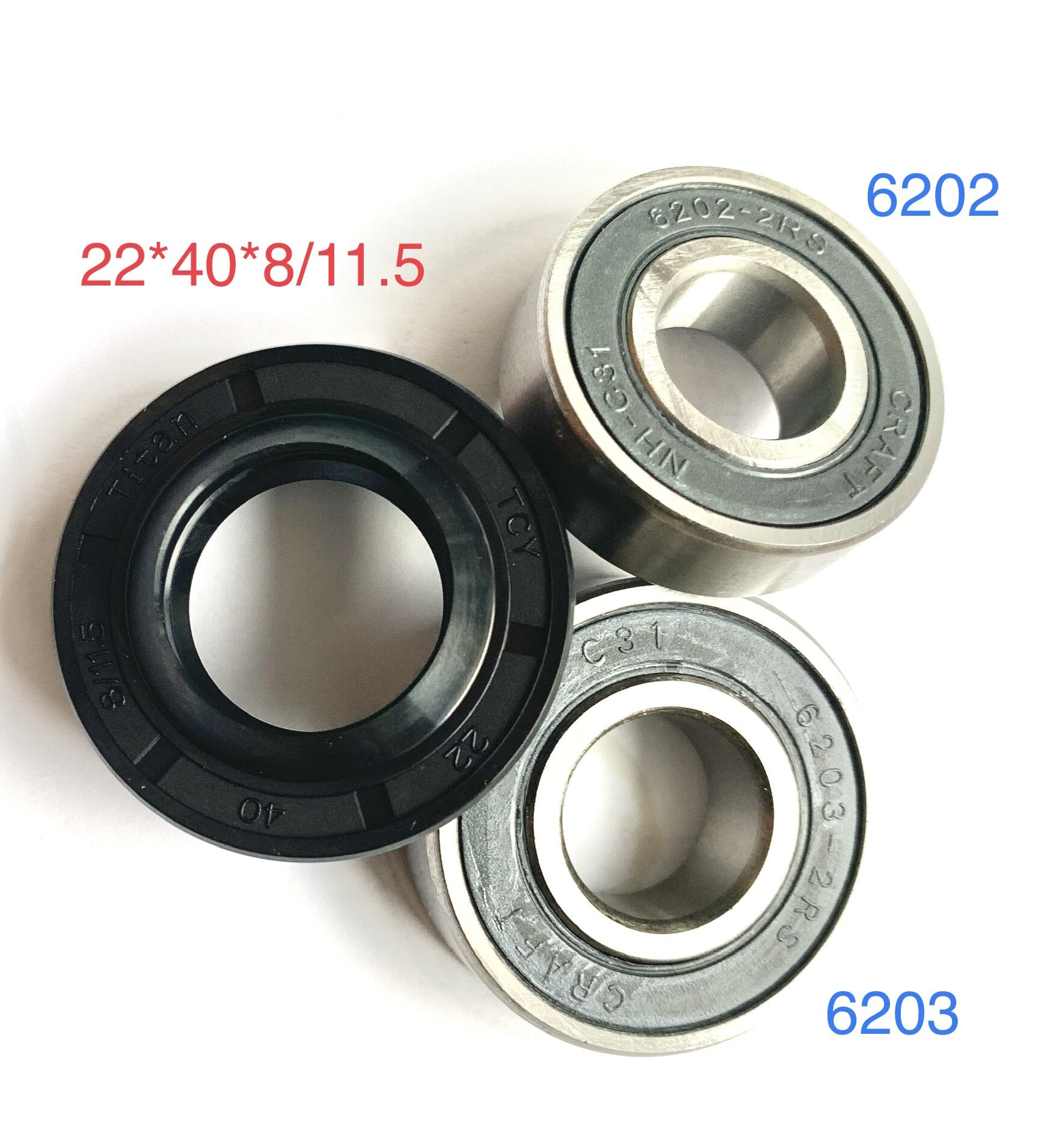 Ремкомплект бака для стиральной машины 6202, 6203, 22x40x8/11.5.