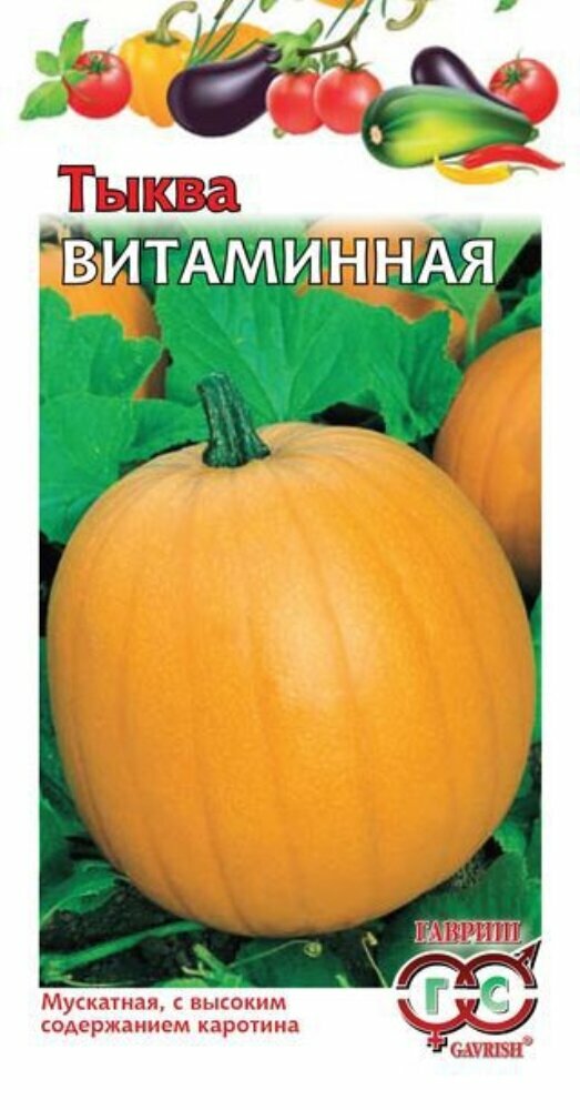 Семена Тыква Витаминная мускатная 2г Поздние (Гавриш)