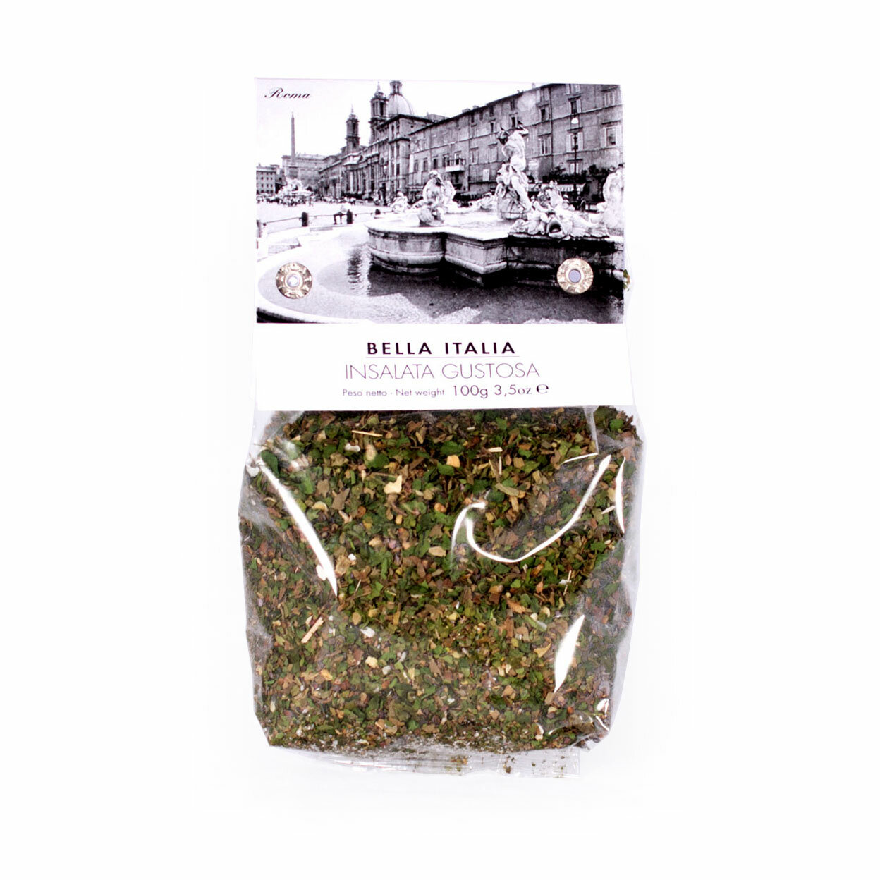 Смесь специй для салатов, BELLA ITALIA, UMBRO, 0,1 кг (пл/пак)