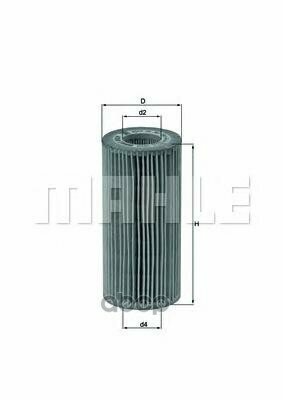 Фильтр масляный MB M275 Mahle/Knecht арт. OX383D