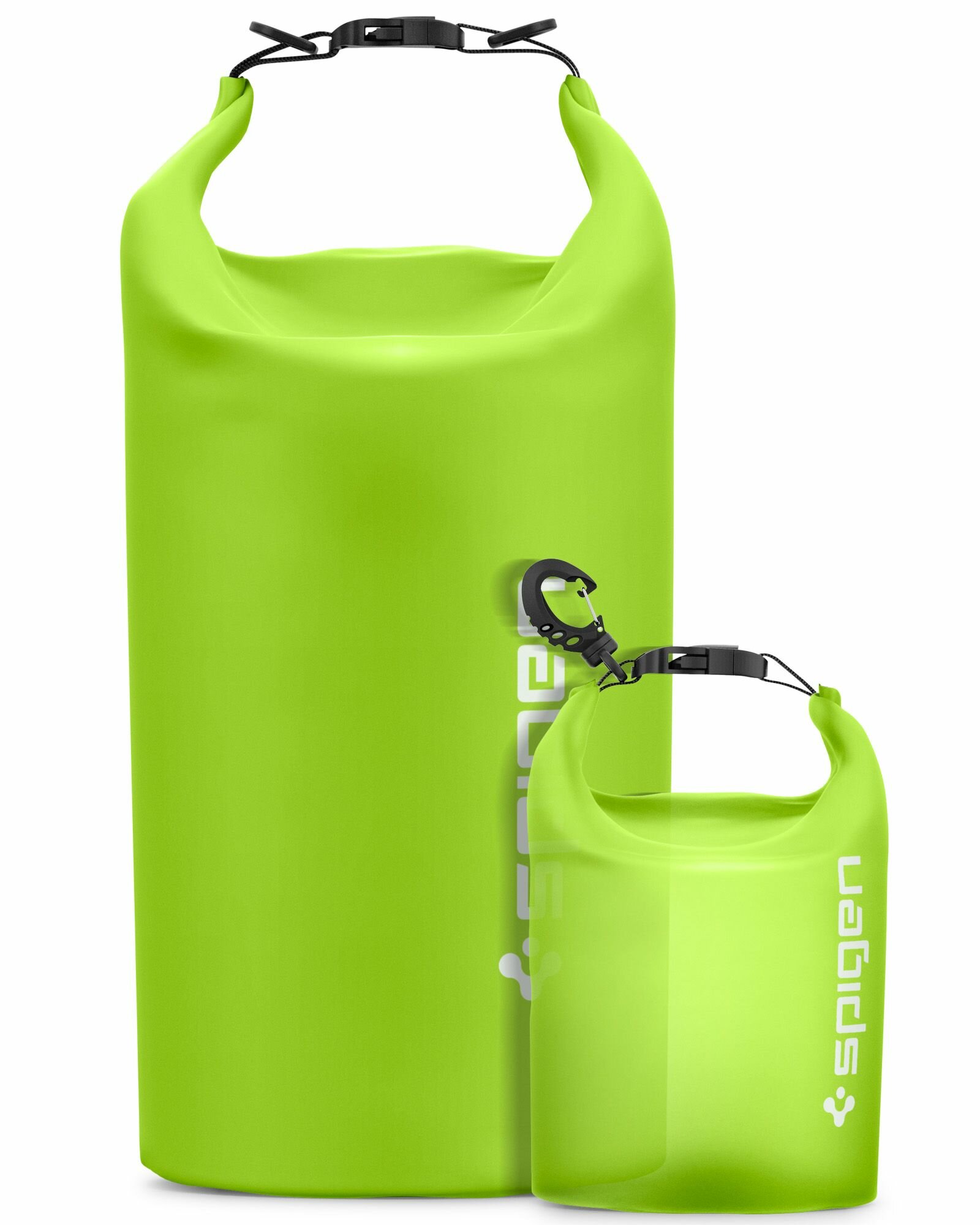 Гермосумка Spigen (AMP06027) Aqua Shield WaterProof Dry Bag 20L + 2L A630 / Спиген Чехол Водонепроницаемый, Зеленый