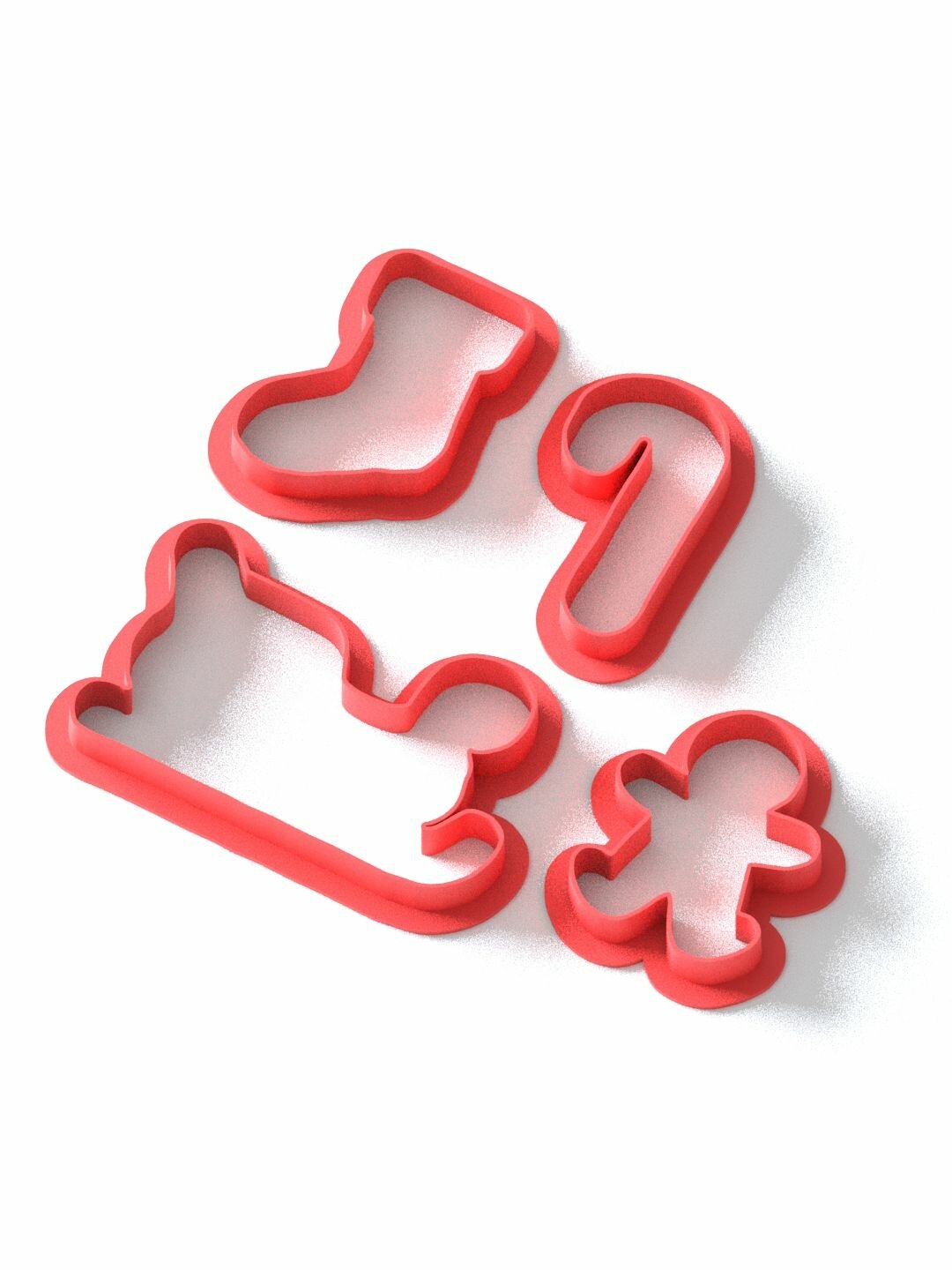 Форма для печенья "Новогодние. Набор 2"