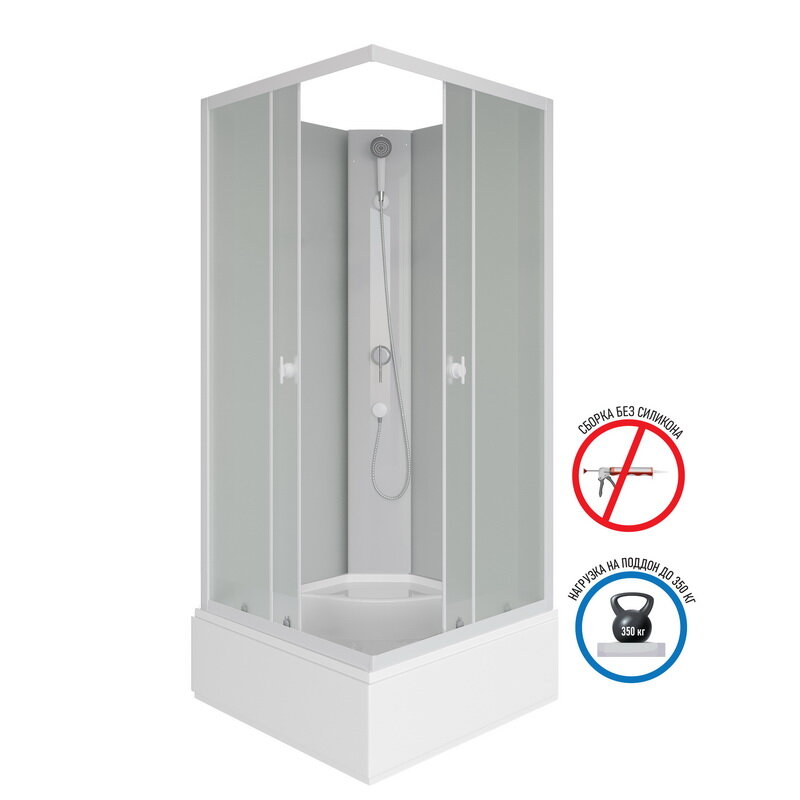 Душевая кабина Niagara P80/26Q/MT/BK